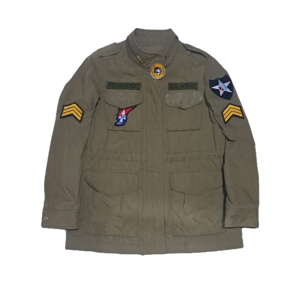 Jual jacket kekalahan repro m65 us army field jacket john lennon dilan ...