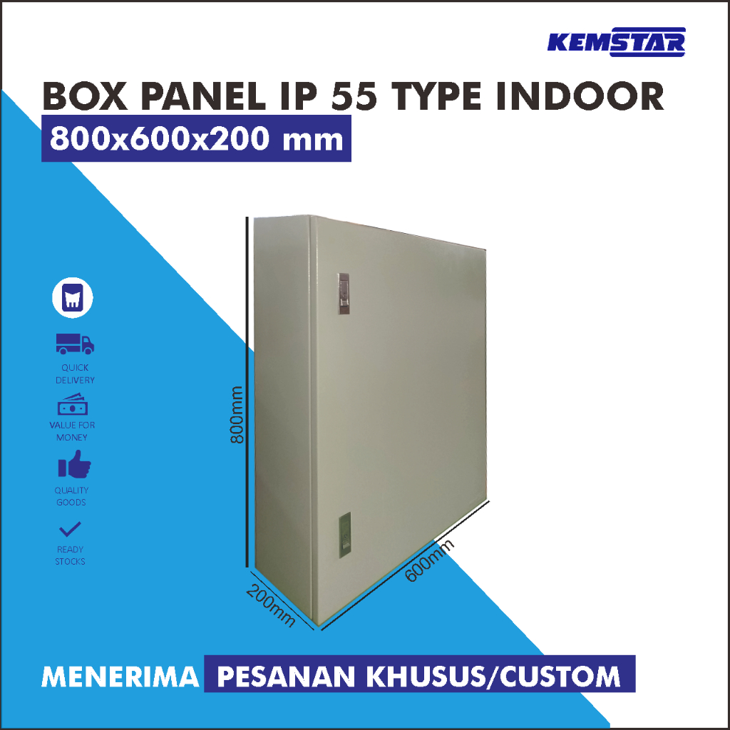 Jual TB 8060/20 Box Panel Listrik 80x60 / 80x60x20 (cm) 800x600x200 (mm ...