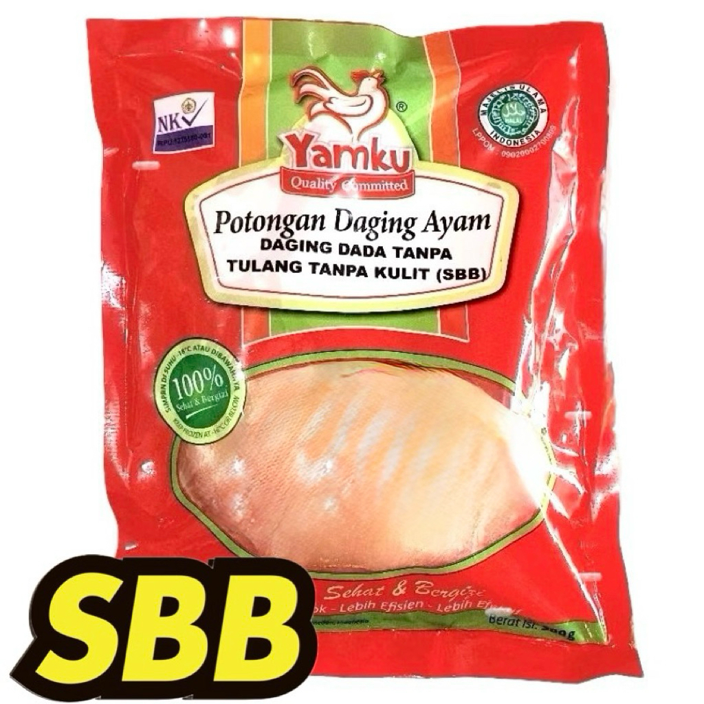 Jual Yamku Daging Ayam Dada Tanpa Tulang Tanpa Kulit 500g | Shopee ...