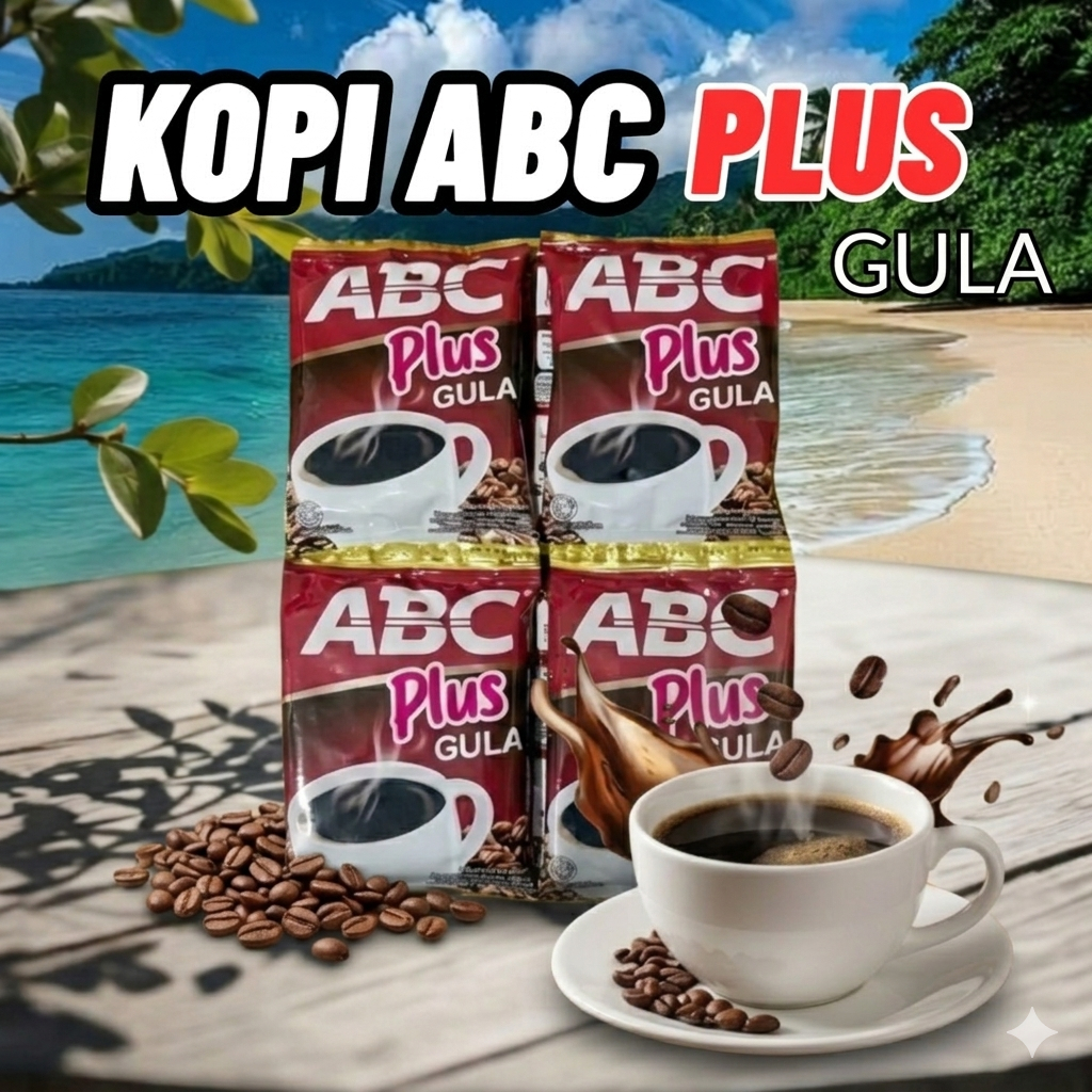 Jual Kopi ABC Plus Gula Sachet 18g Kopi Bubuk Instan Manis Praktis ...