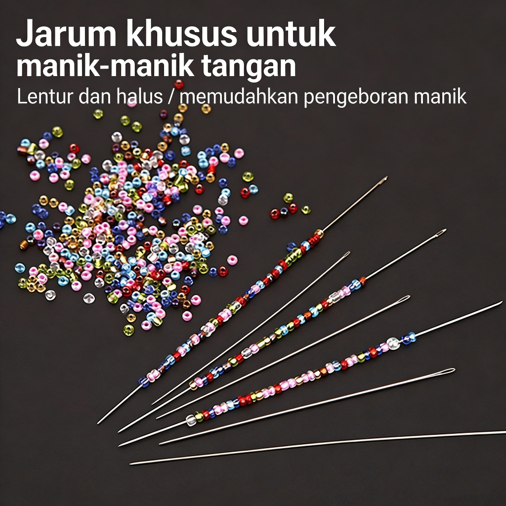 Jual Spot 1pcs pakai perlengkapan manik jarum diy tangan manik alat ...