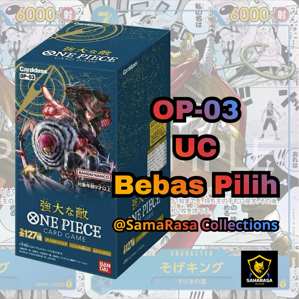 Jual Kartu One Piece TCG OP-03 Character Rarity UC Original Jepang ...