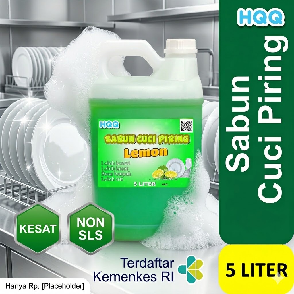 Jual HQQ SABUN CUCI PIRING , BUSA BANYAK ,bahan KAO, NON SLS , KENTAL ...