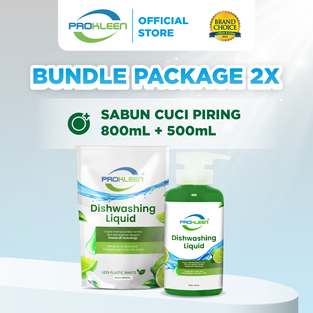 Jual [PROMO] PROKLEEN [BUNDLE] Sabun Cuci Piring DISHWASHING Liquid ...