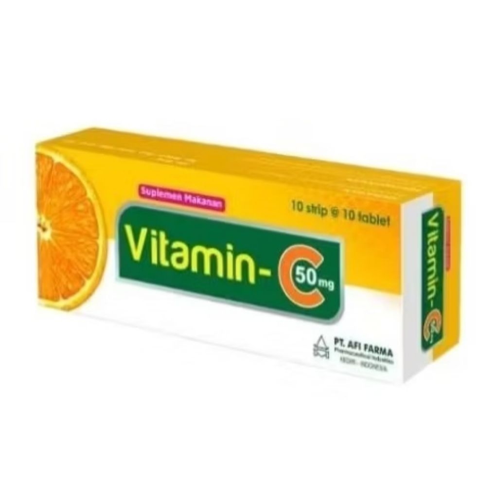 Jual Vitamin C Tablet 50 Mg Terlengkap & Harga Terbaru Juni 2026 ...