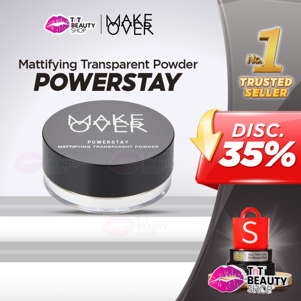 Jual MAKE OVER Powerstay Mattifying Transparent Powder 11 g - Bedak ...