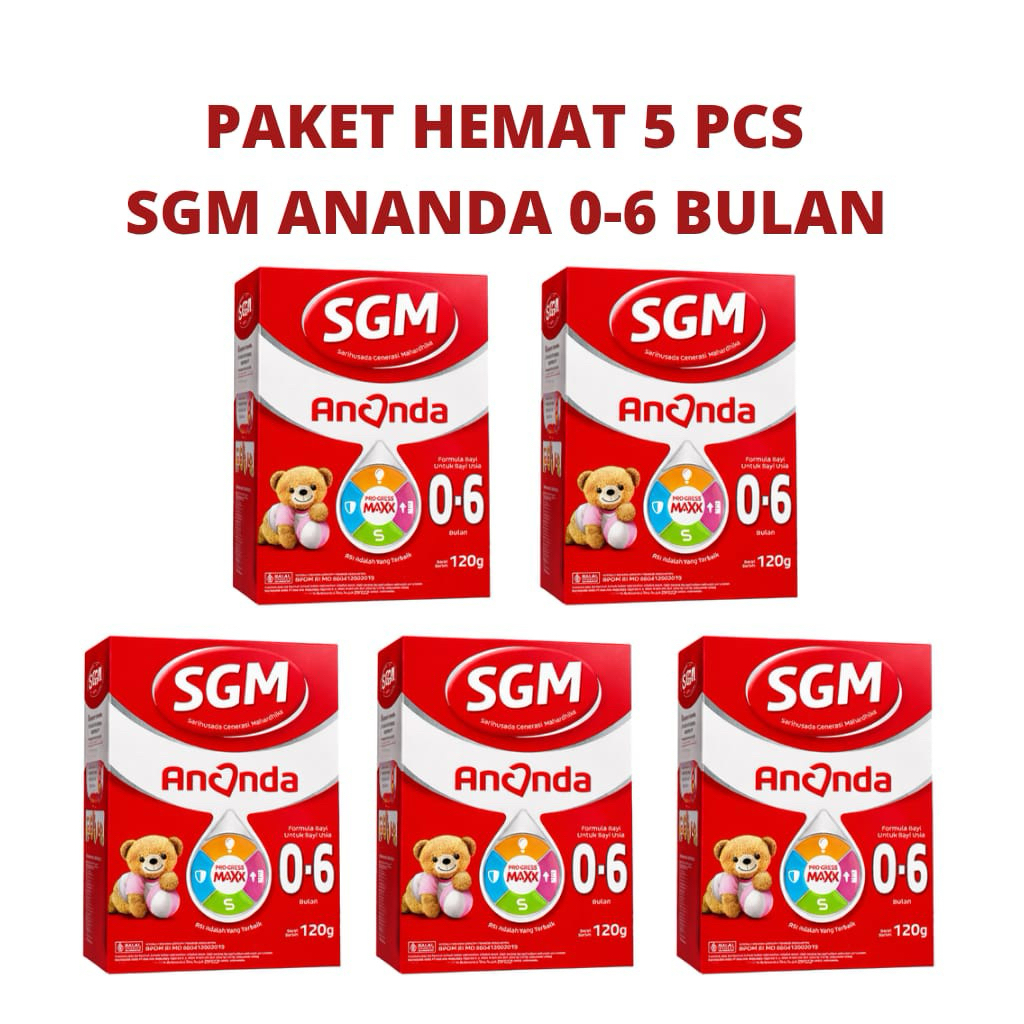 Jual Sgm Susu Ananda 0-6 Bulan Terlengkap & Harga Terbaru Juni 2026 ...