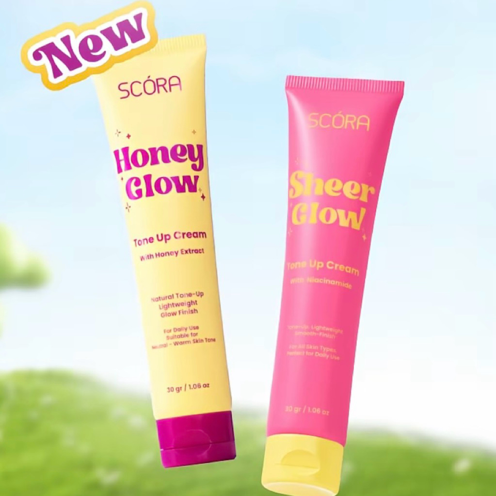 Jual SCORA SHEER GLOW TONE UP CREAM 30 GR - TONE UP SCORA - SCORA HONEY ...