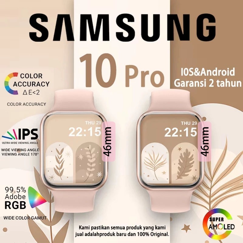 Jual Samsung Smartwatch 10 Pro Max Terlengkap & Harga Terbaru Juni 2026 ...