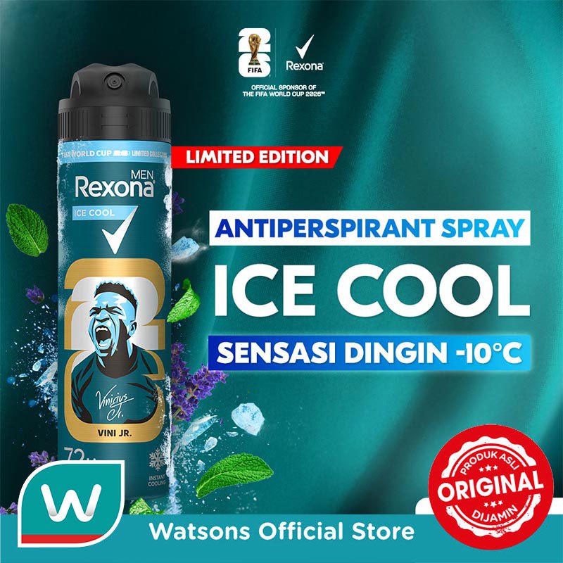Jual Rexona Men [Limited Edition] FIFA Antiperspirant Aerosol Deodorant ...