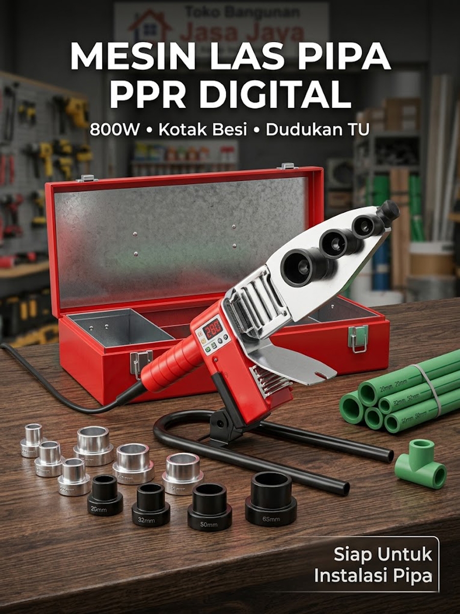 Jual Reaim Mesin Las PPR PVC Alat Pemanas Penyambung Pipa PPR Pipe ...
