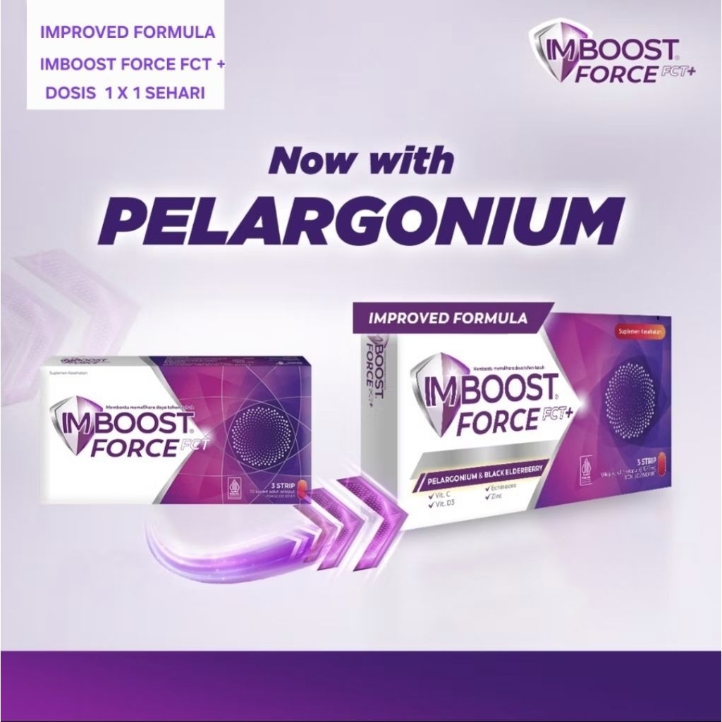 Jual Imboost Force Kaplet / Strip | Shopee Indonesia