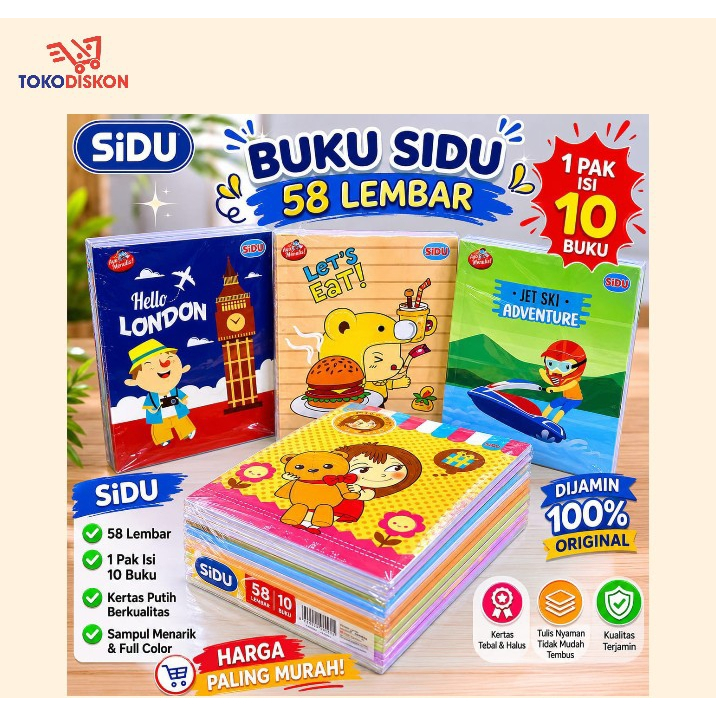 Jual Buku Sidu Isi 58 Terlengkap & Harga Terbaru Juni 2026 | Shopee ...