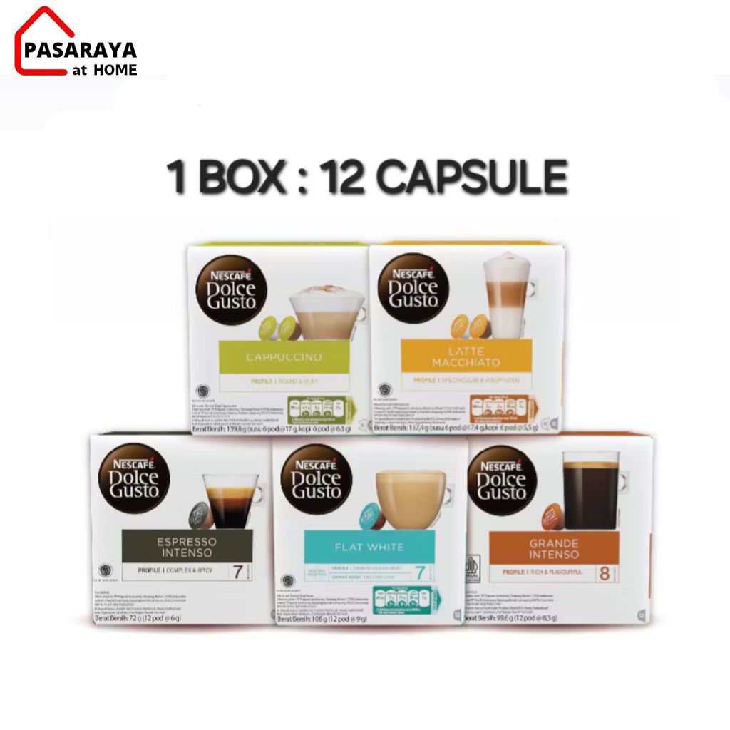 Jual Kopi Kapsul Nescafe Dolce Gusto Capsule - 1 Box | Shopee Indonesia
