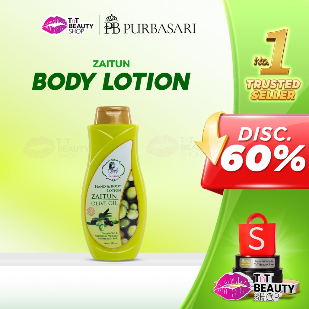 Jual Purbasari Hand & Body Lotion Zaitun | TnT Beauty Shop | Shopee ...