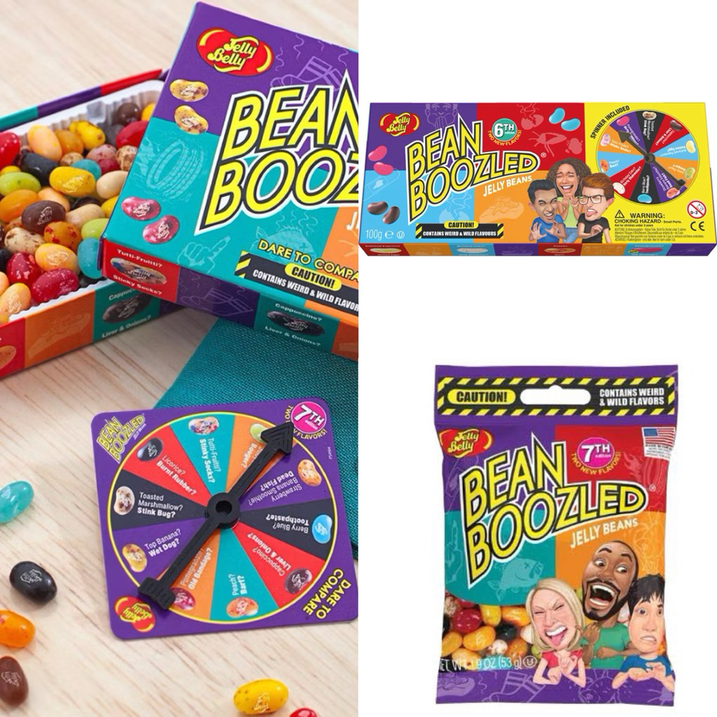 Jual Jelly Belly Bean Boozled 7th edition terbaru refill 54g spinner ...