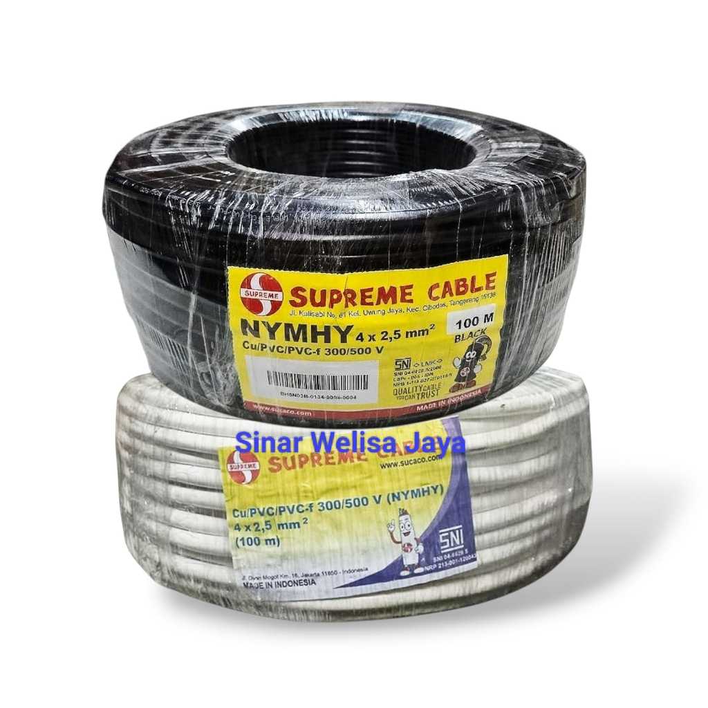 Jual Supreme Kabel Serabut NYMHY 4X2.5 Per Meter | Shopee Indonesia