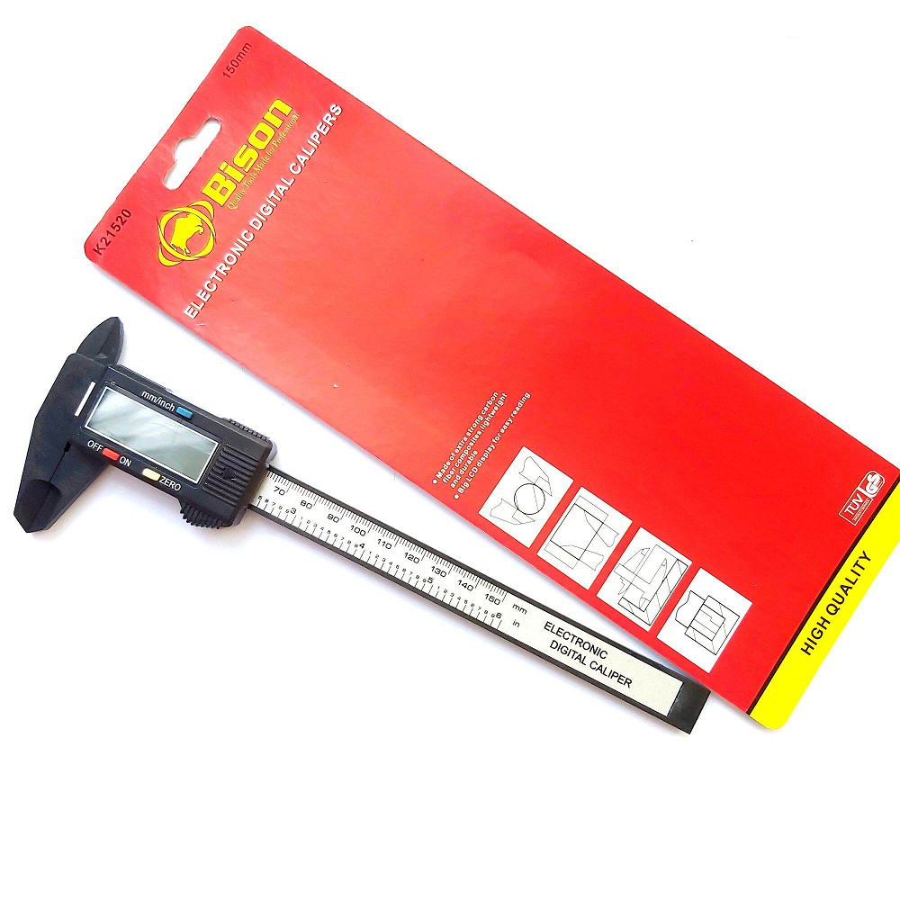 Jual BISON / DELI Digital Caliper 6" - Jangka Sorong Alat Ukur Sketmat ...