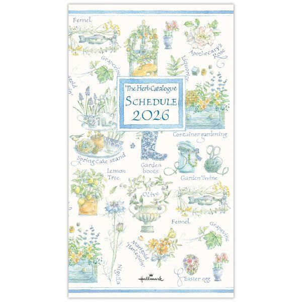 Jual HALLMARK- PLANNER- SLIM MONTHLY DIARY 2026- HERB CATALOG- JP ...
