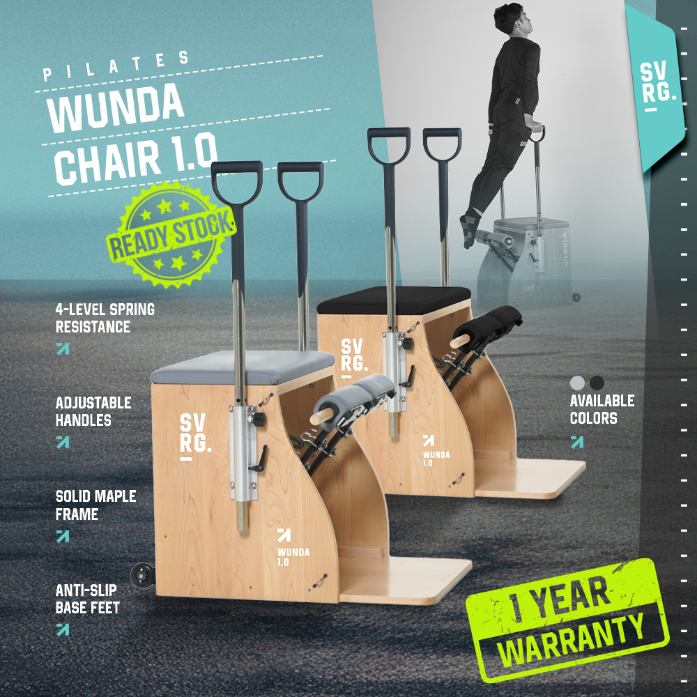 Jual SVRG Wunda Chair Pilates Reformer - Alat Gym - Alat Olahraga ...