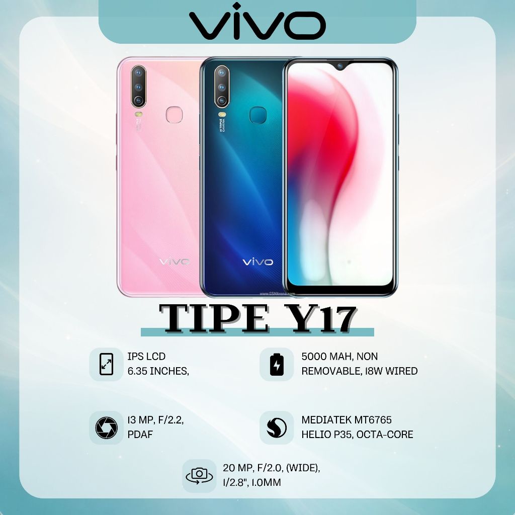 Jual Vivo Y17 Ram 8/256 Terlengkap & Harga Terbaru Mei 2026 | Shopee ...