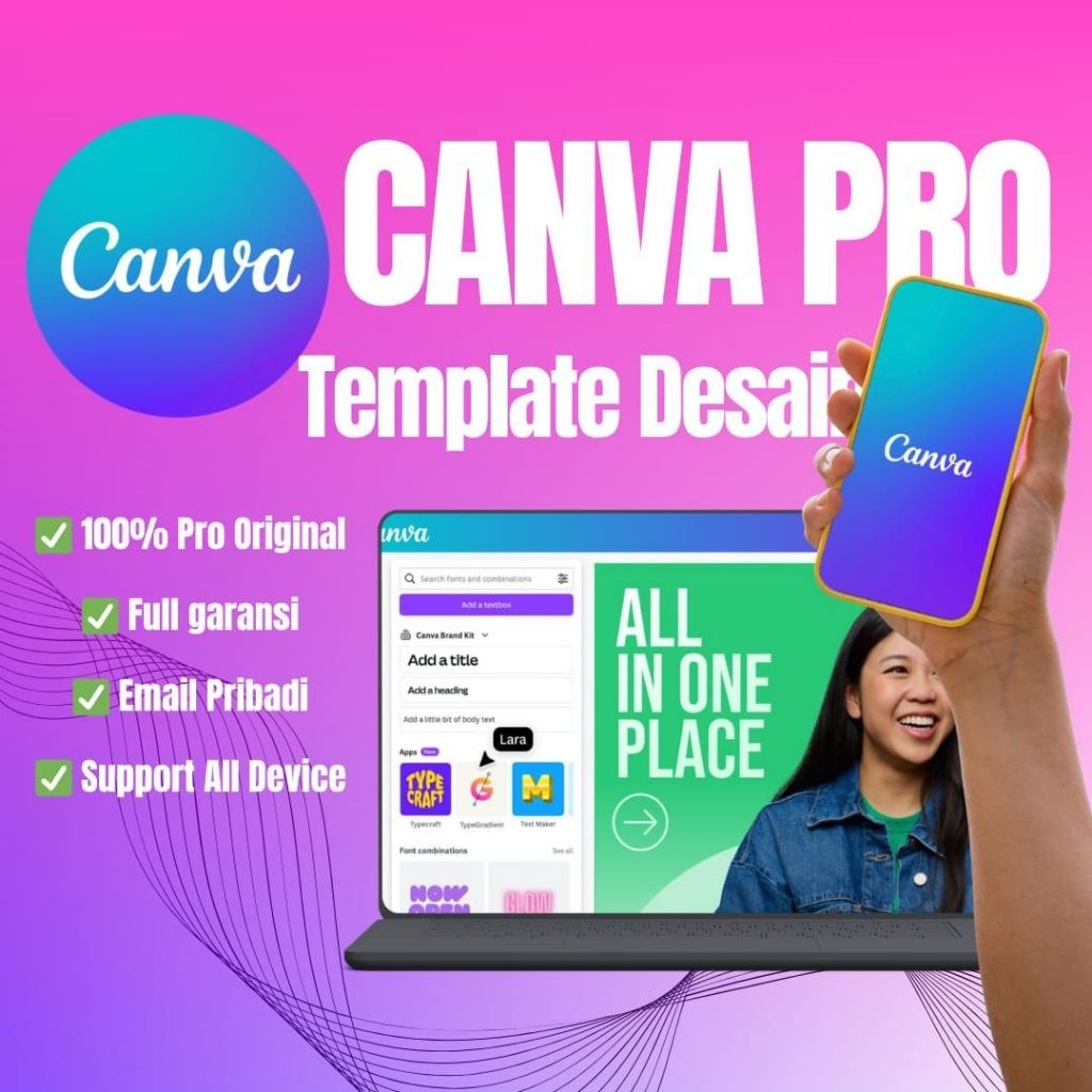Jual CANVA PRO TEMPLATE PREMIUM 150.000++ SIAP PAKAI | Shopee Indonesia
