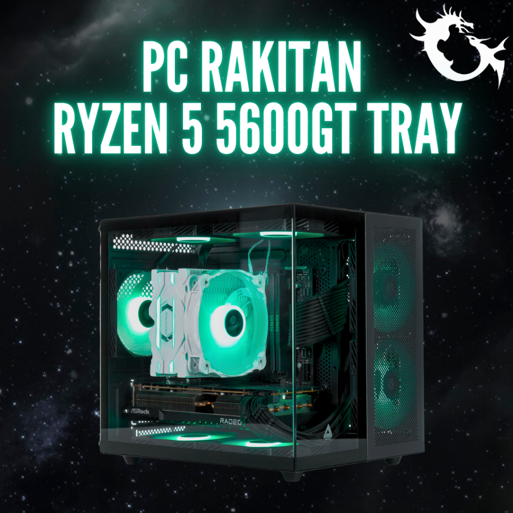 Jual PC Gaming Rakitan Ryzen 5 5600 Tray | Motherboard A520M | Ram DDR4 ...