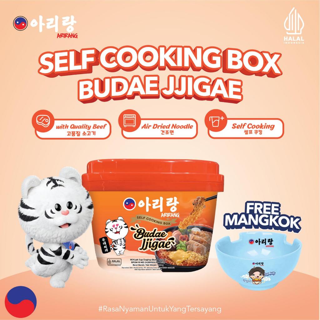 Jual Arirang Self Cooking Box Budae Jjigae 160g / Arirang Self Cooking ...