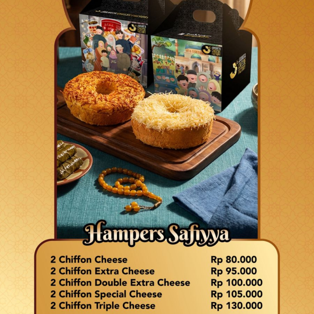Jual HAMPERS SAFFIYA ISI 2 BOX by JAKARTA CHEESE FACTORY | Shopee Indonesia