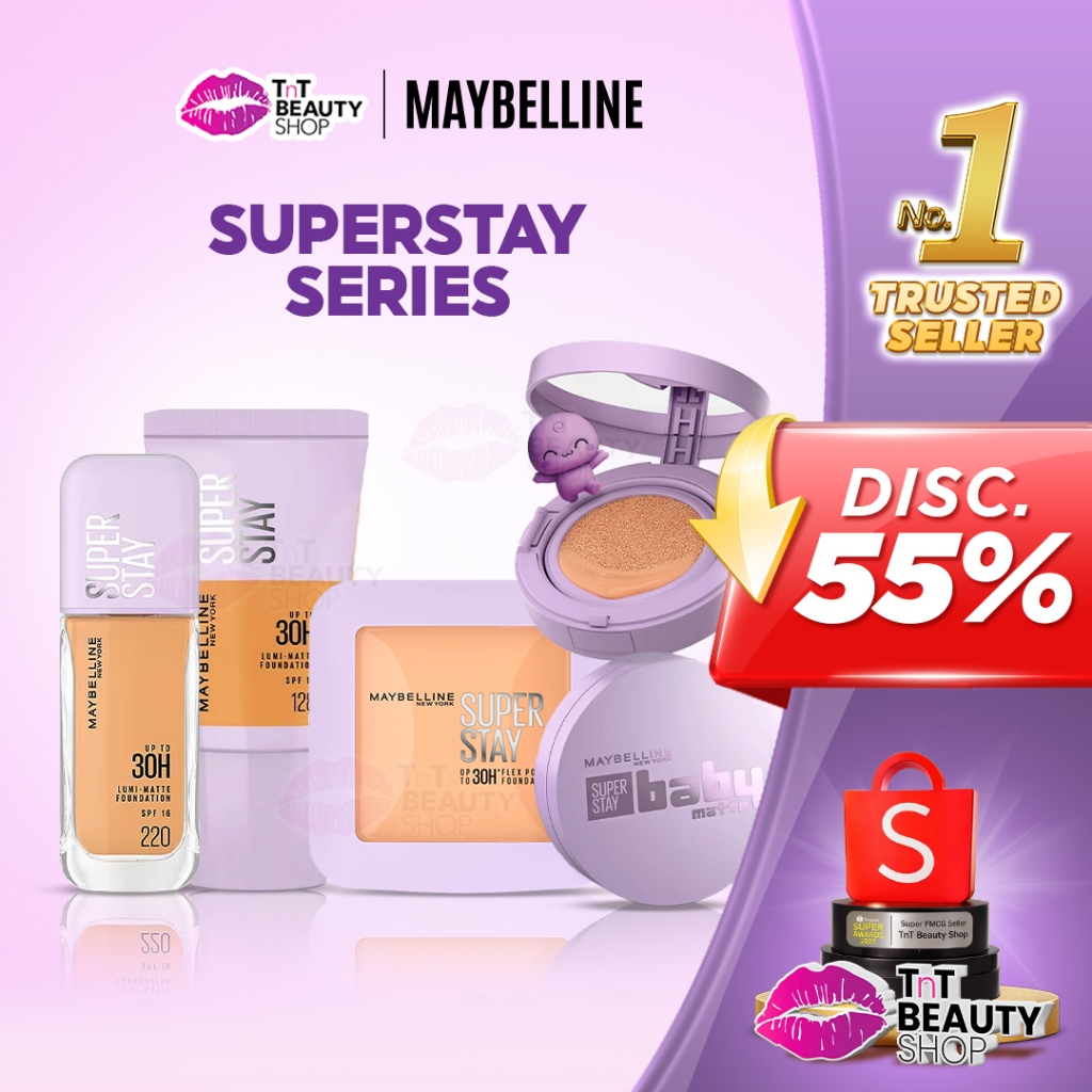 Jual Maybelline Superstay Lumi Matte Liquid Foundation Superstay Flex ...