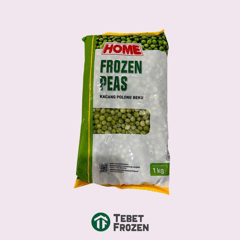Jual HOME FROZEN PEAS / KACANG POLONG 1KG - TEBET FROZEN | Shopee Indonesia