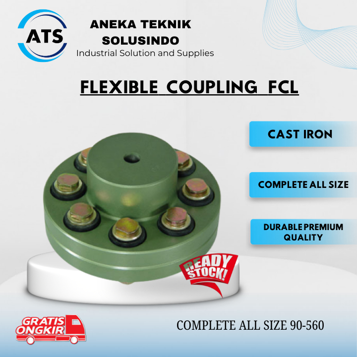 Jual Flexible Coupling FCL Complete Size FCL 90 100 112 125 160 180 ...
