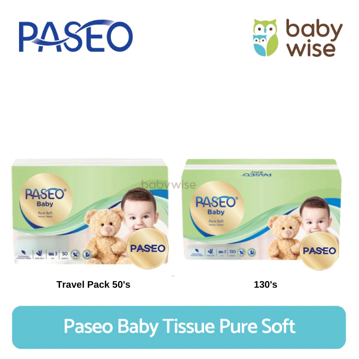 Jual Paseo Baby Tissue Pure Soft - Tisu Kering Lembut Hypoallergenic ...