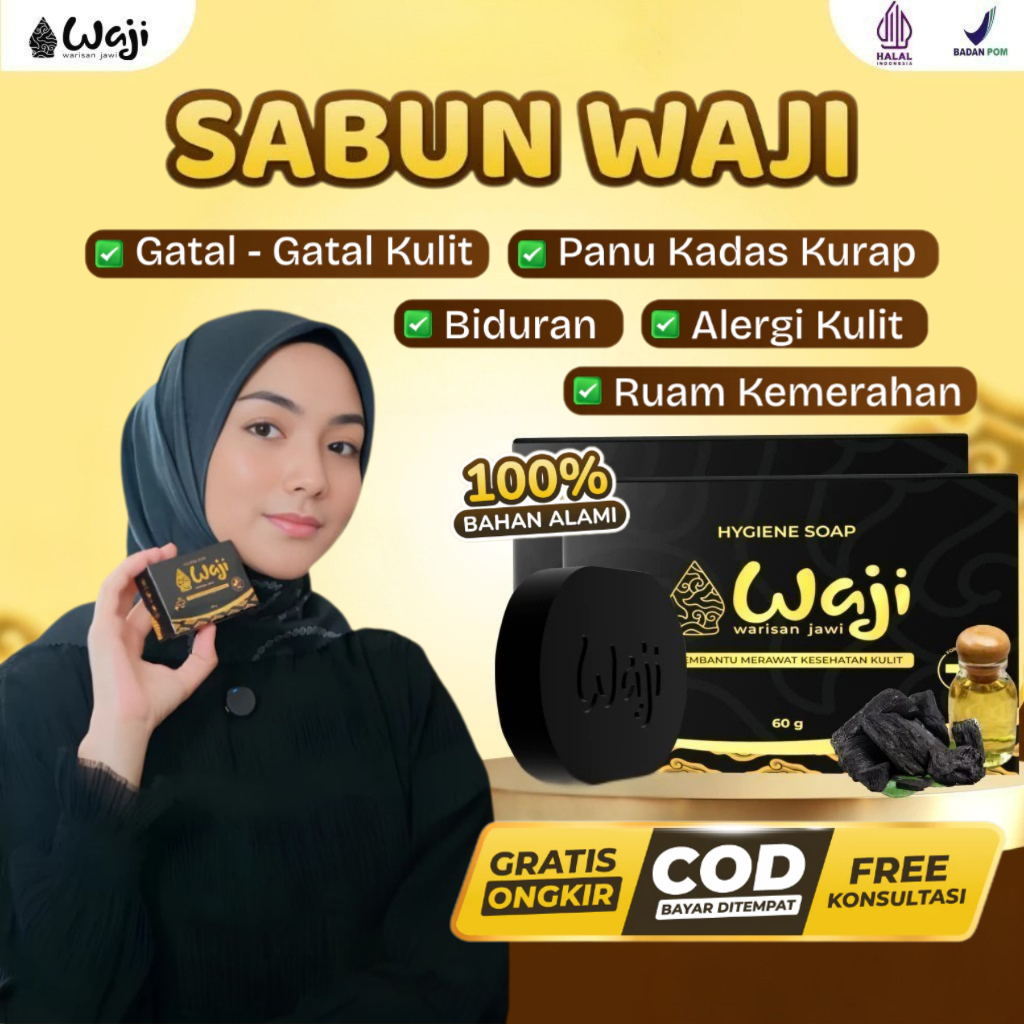 Jual Sabun WAJI Paket SEMBUH 2 Pcs - Sabun Ampuh Atasi Gatal dan Kurap ...
