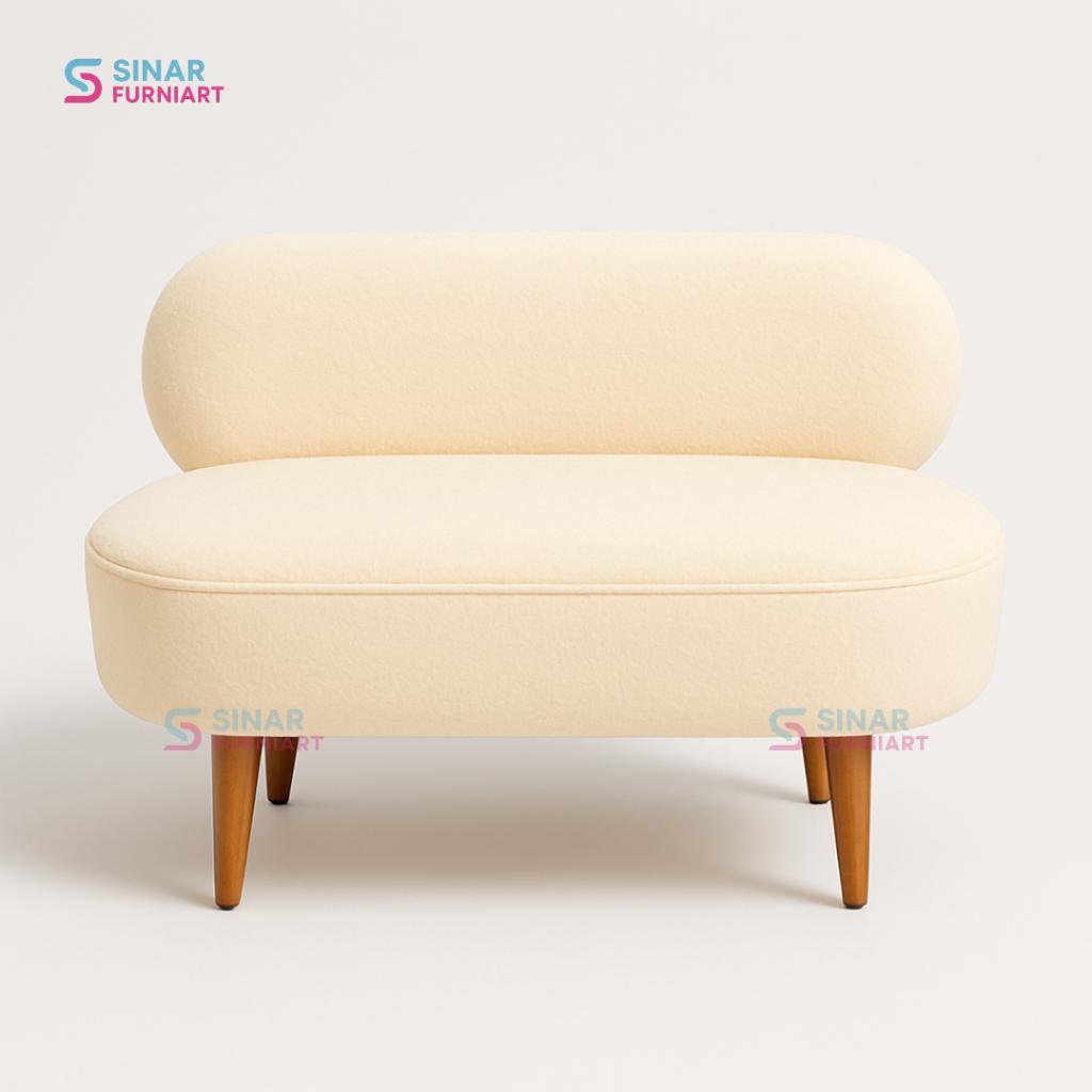 Jual Sofa Foxy Sandaran Sofa Bench Minimalis Premium Kaki Kayu ...