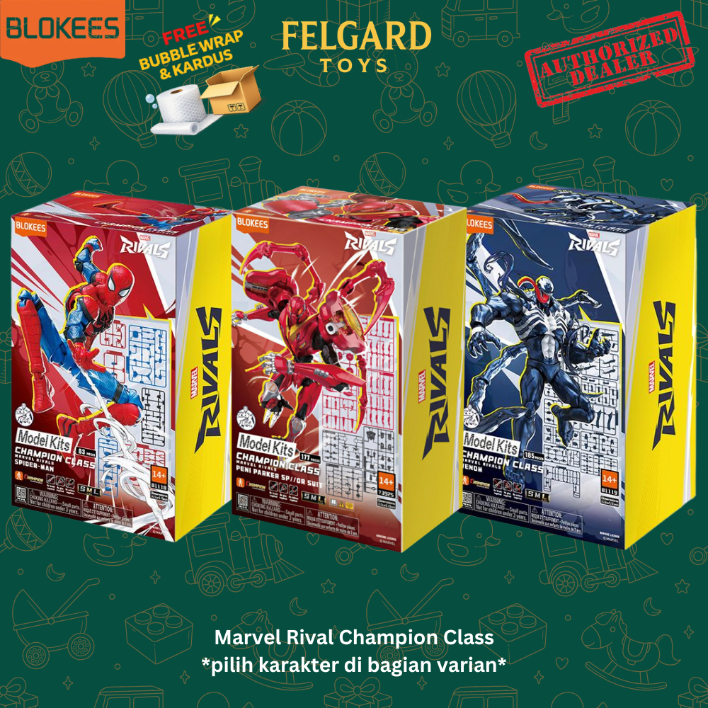 Jual (READY STOCK) BLOKEES Figures Marvel Rivals Spiderman & Venom Peni ...