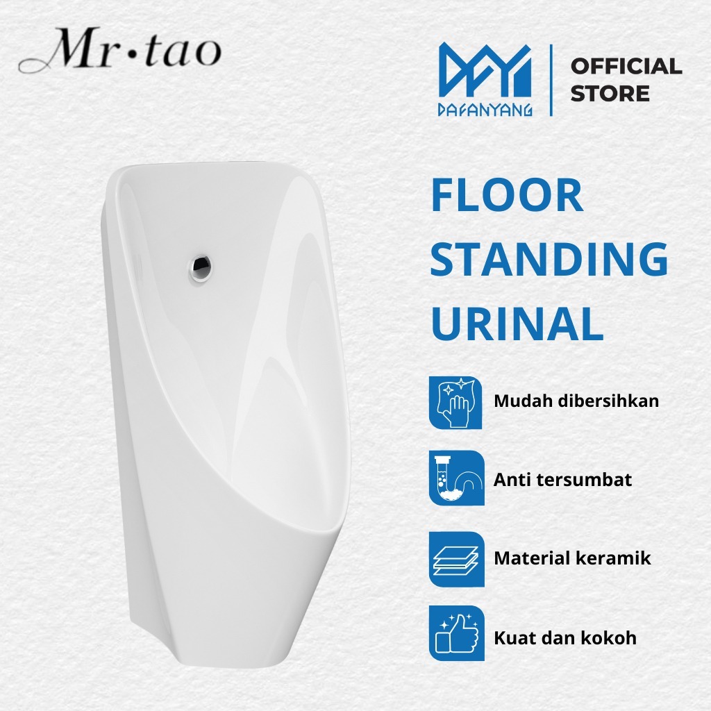 Jual DAFANYANG - Urinoir | Urinal Sensor Bahan Keramik Mr.Tao Warna ...