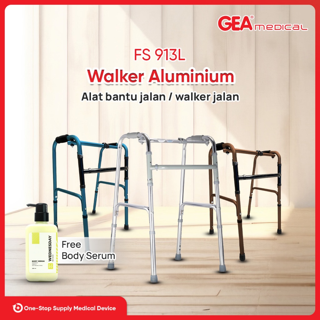 Jual GEA Walker (Alat Bantu Jalan) FS 913L (Reciprocal) | Shopee Indonesia