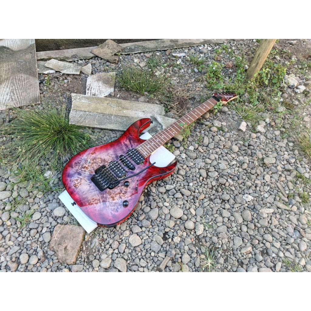 Jual Gitar Ibanez RG470PB Red Eclipse Burst | Shopee Indonesia