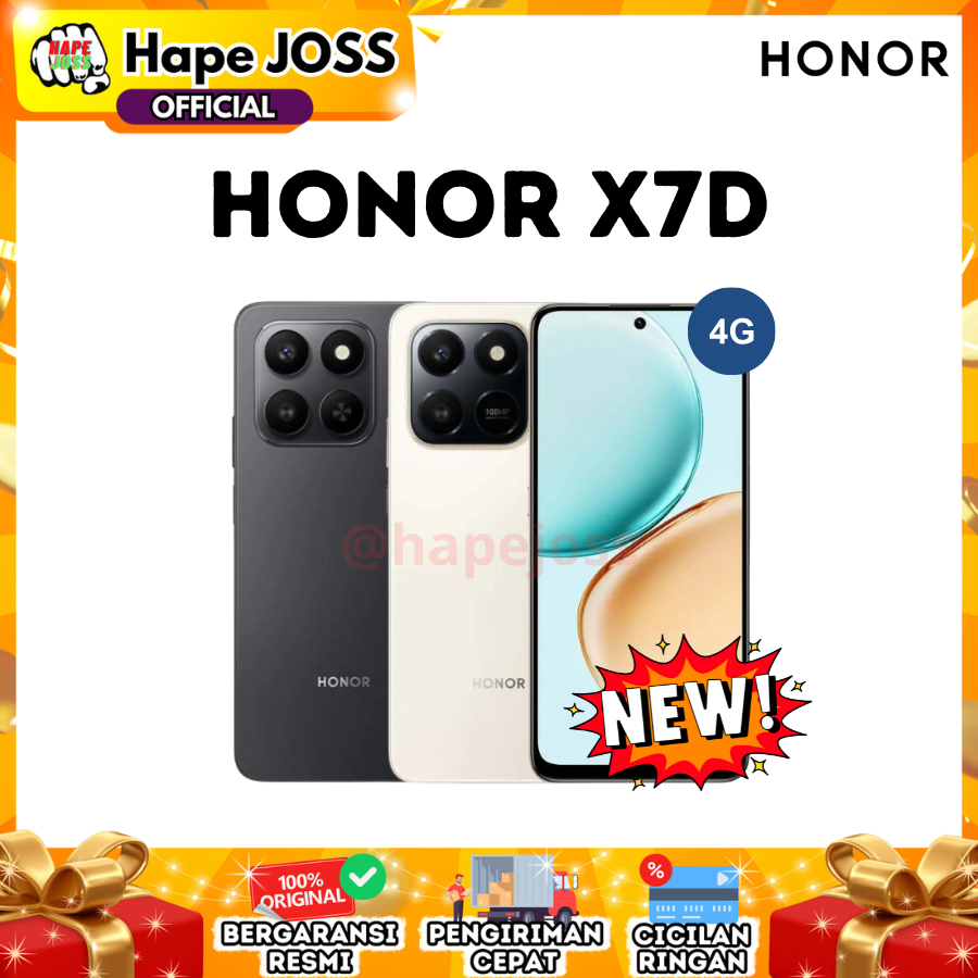 Jual honor X7D 4G 8/512GB NFC Garansi Resmi Indonesia | Shopee Indonesia