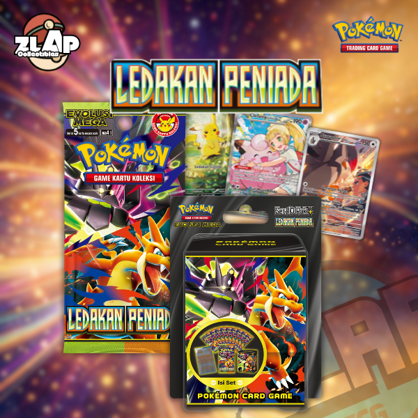 Jual Pokemon Ledakan Peniada MA4 Booster Box Set 10 Pak Pokemon TCG ...
