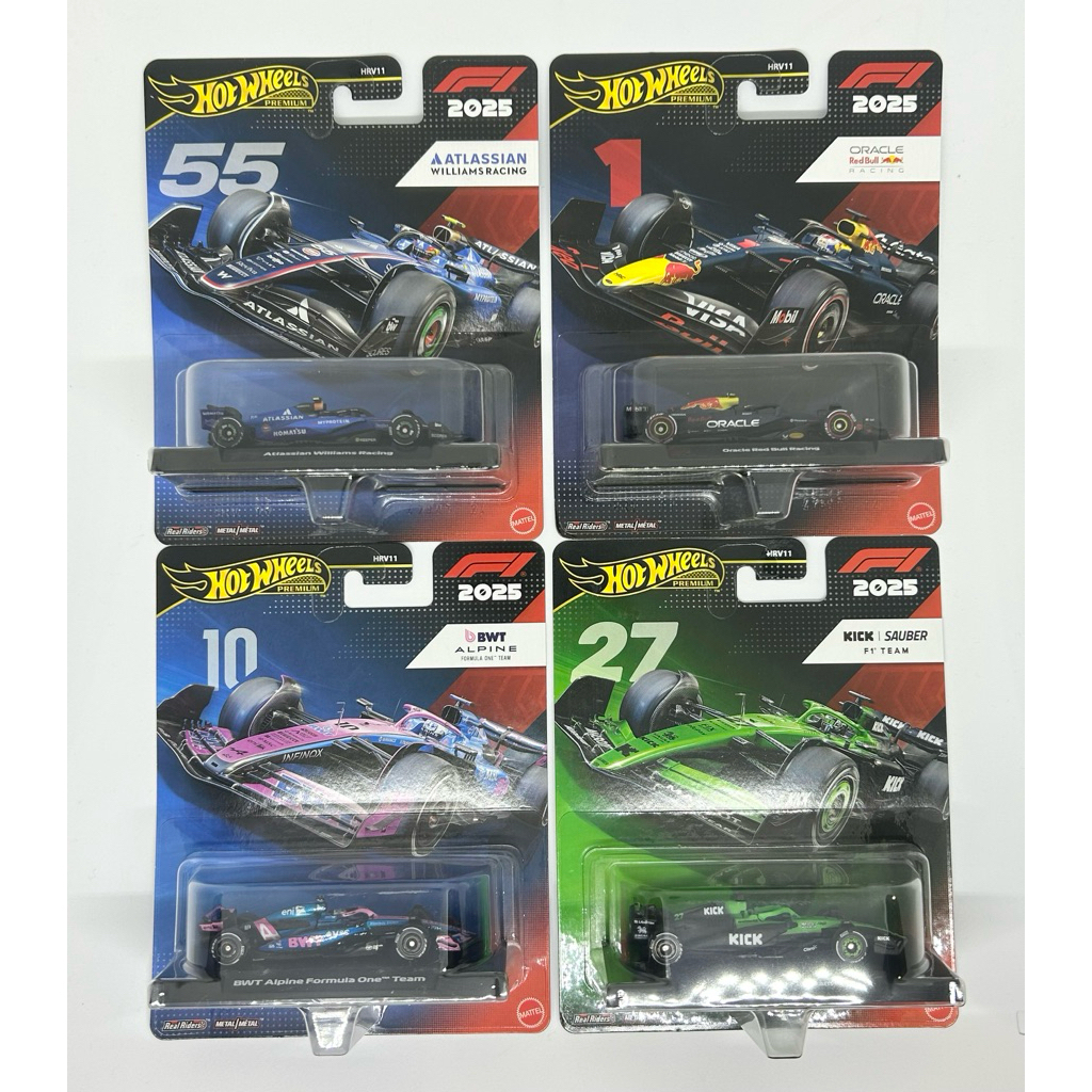 Jual Hot Wheels Premium F1 Formula One Red Bull Mercedes Mclaren ...