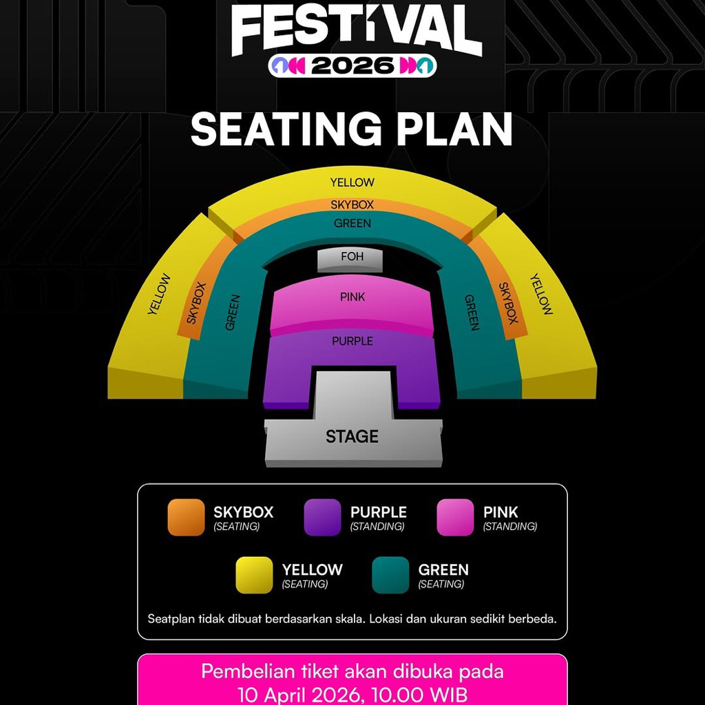 Jual Tiket Cortis Allo Bank, 20 Juni 2026 | Shopee Indonesia
