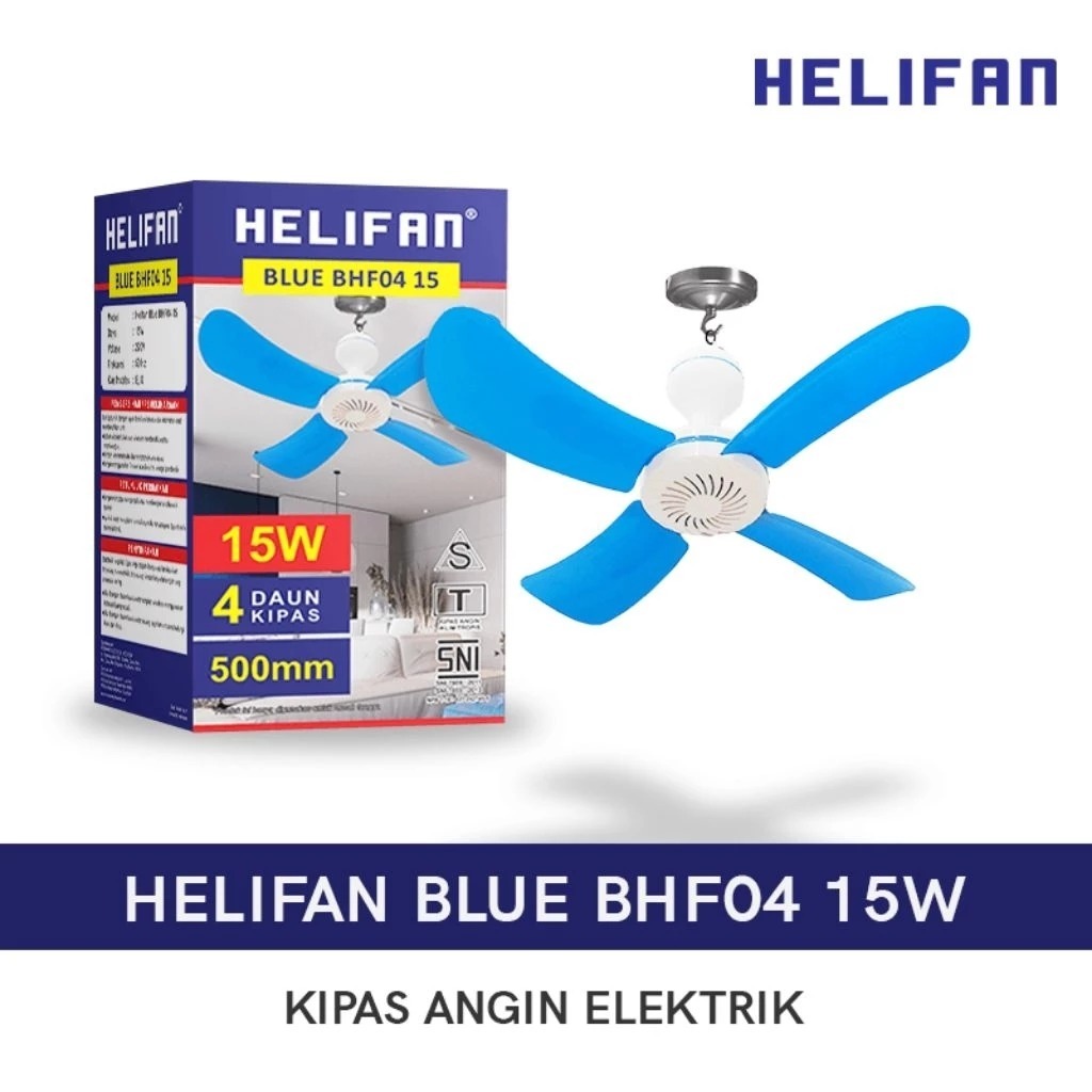 Jual Helifan By Arashi AR 228 Kipas Angin Gantung 15W / 20W / 30W / 35W ...