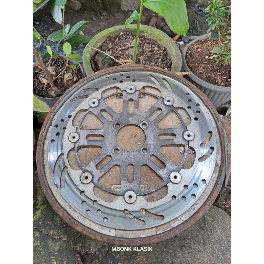 Jual piringan disc brake floating psm 320 mm yamaha rx king rxz rxs ...