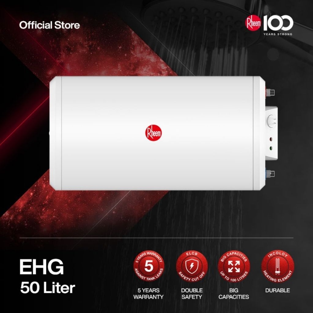 Jual Rheem Water Heater EHG-50 Liter |Pemanas Air Rheem EHG 50 Liter ...