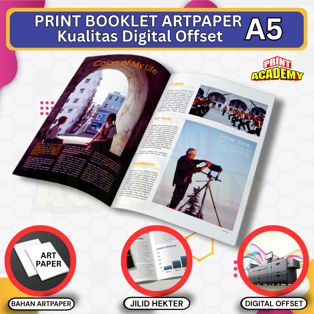 Jual CETAK BOOKLET / PRINT BOOKLET FULL COLOR ART PAPER KUALITAS ...