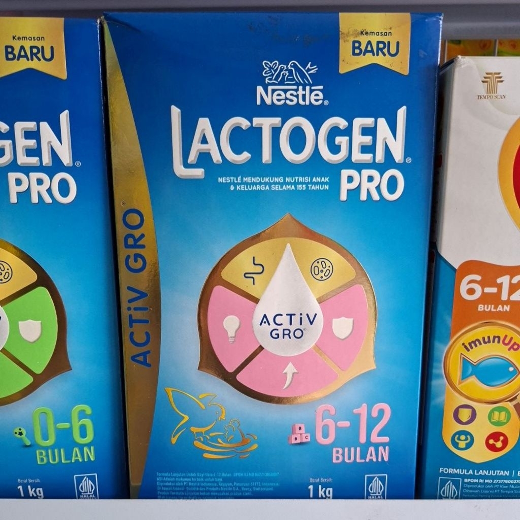 Jual Lactogen Pro 6-12 Bulan Susu Formula Original 1kg - Diperkaya ...