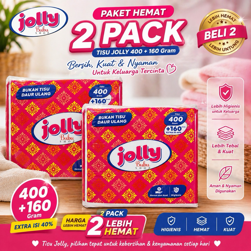 Jual Tissue Jolly Terlengkap & Harga Terbaru Mei 2026 | Shopee Indonesia