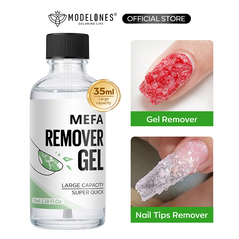 Jual Gel Polish Remover 35ml Magic Soft Gel Nail Remover Magic Removal ...